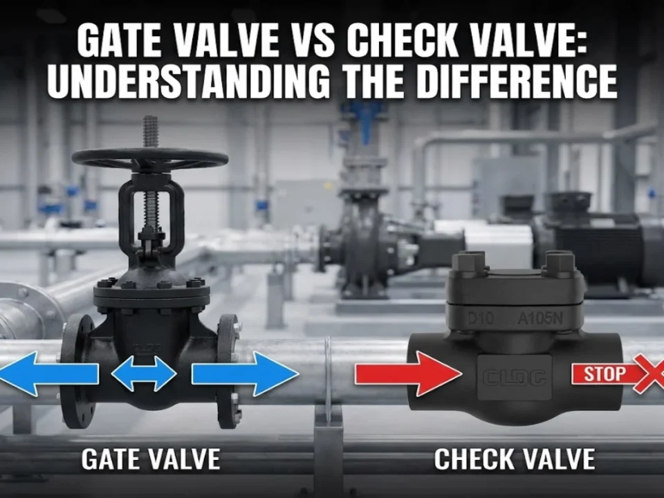 Gate Valve vs Check Valve: Factory Comparison Guide