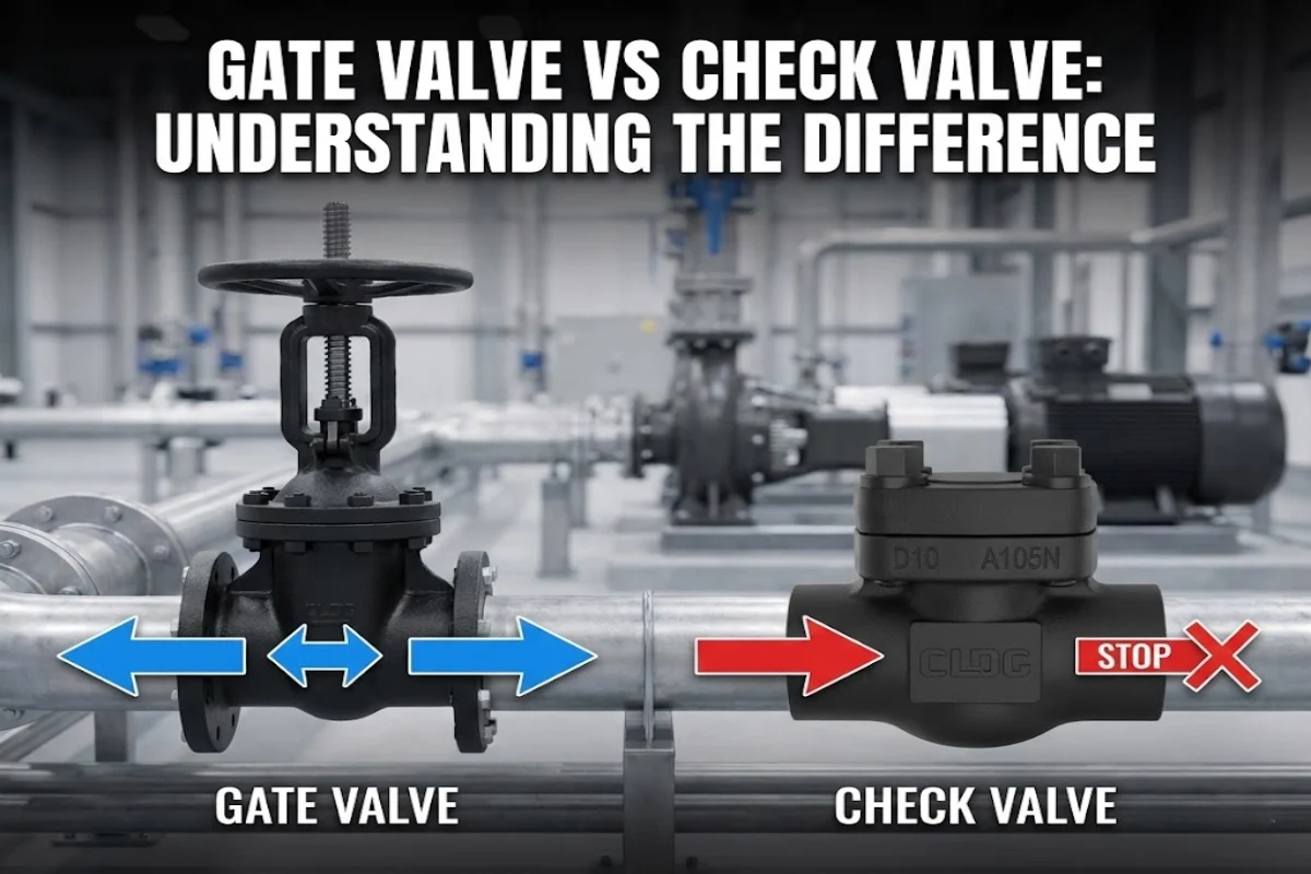 Gate Valve vs Check Valve: Factory Comparison Guide